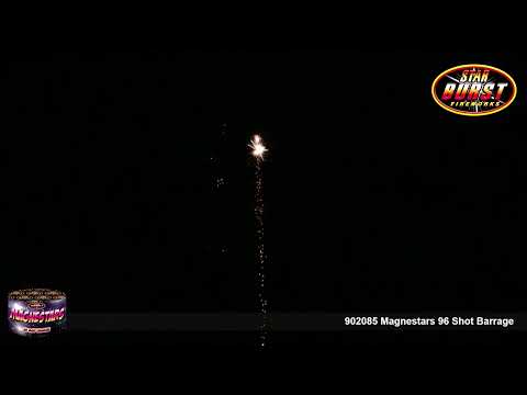 MAGNESTARS 96 SHOT BARRAGE – Freemo Fireworks