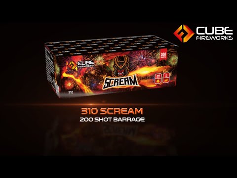 SCREAM 200 SHOT MISSILE BARRAGE – Freemo Fireworks